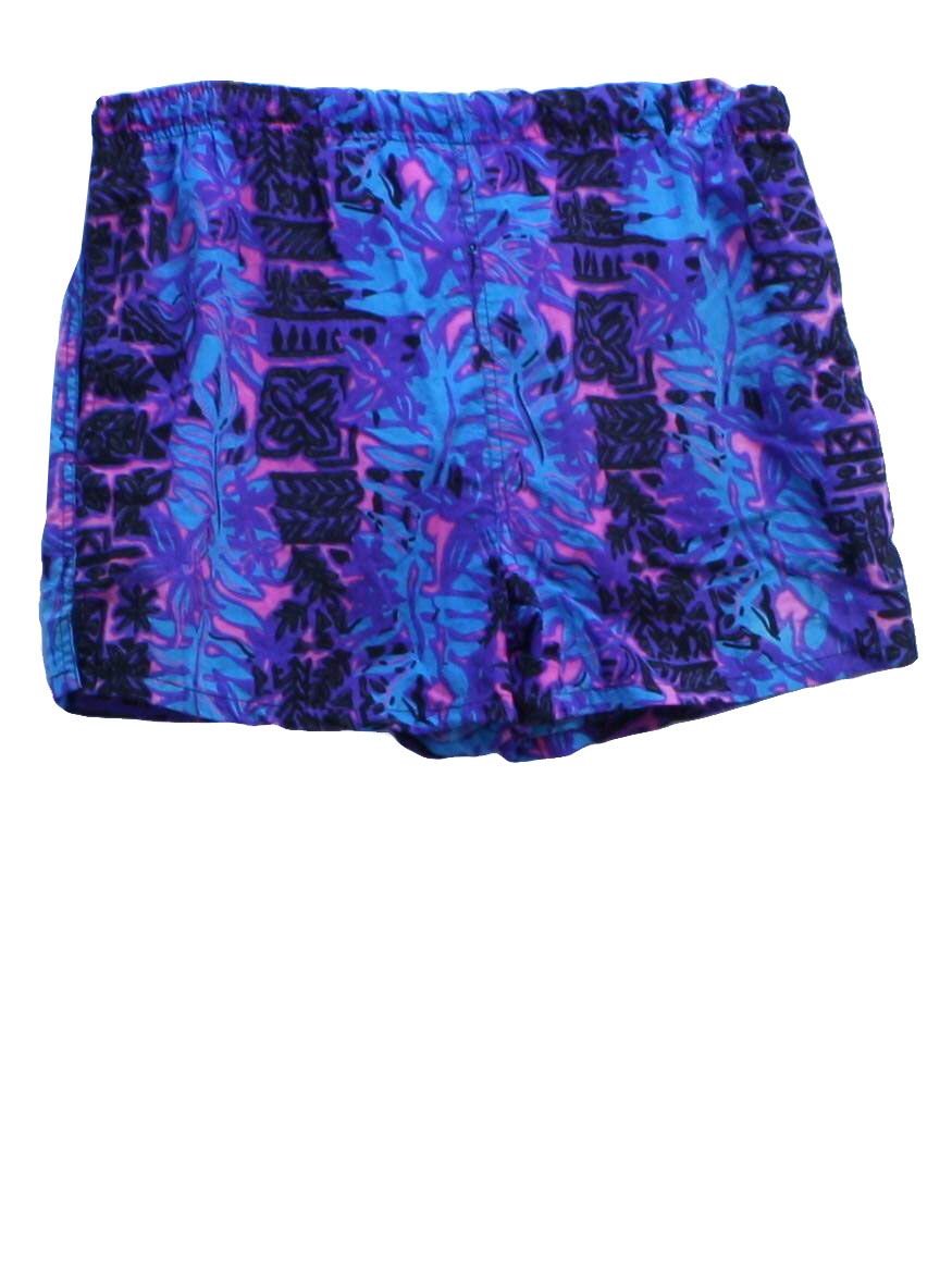 Surf Odyssey 1980s Vintage Swimsuit Swimwear 80s Surf Odyssey Mens