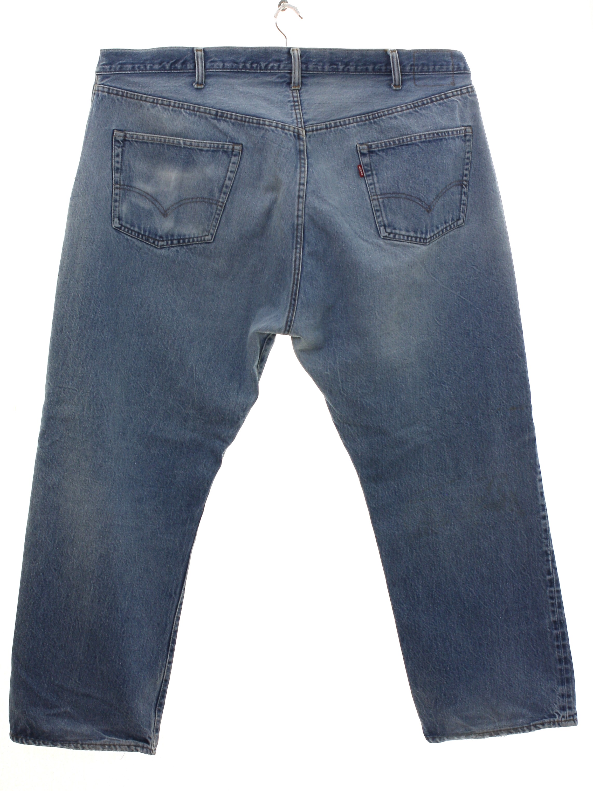 Eighties Pants Early 80s Levis Small E 501s Redline Selvedge Mens